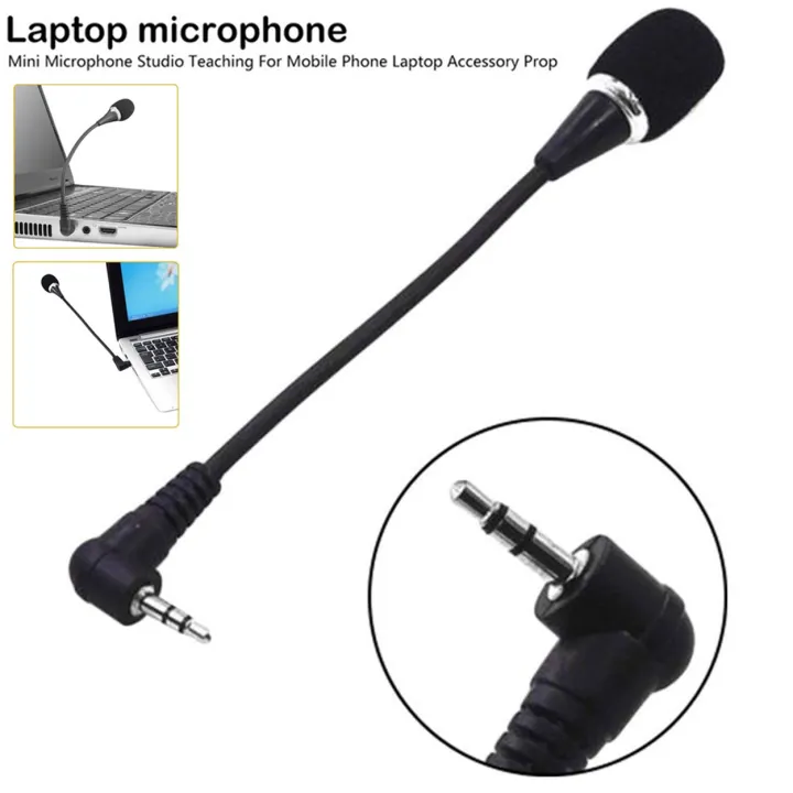 3.5mm Flexible Microphone Mic For PC Laptop Notebook | Lazada PH
