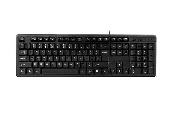 A4Tech KK-3 Multimedia FN Wired Keyboard USB (Black) | Lazada PH