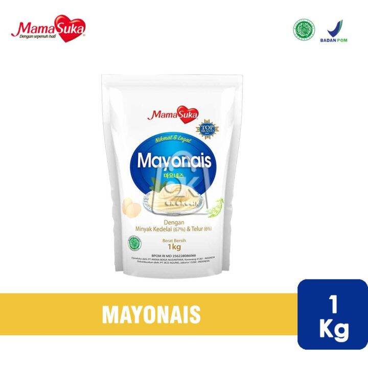 (1 Kg) Mamasuka Mayonais / Mayonaise / Saus Mayo | Lazada Indonesia