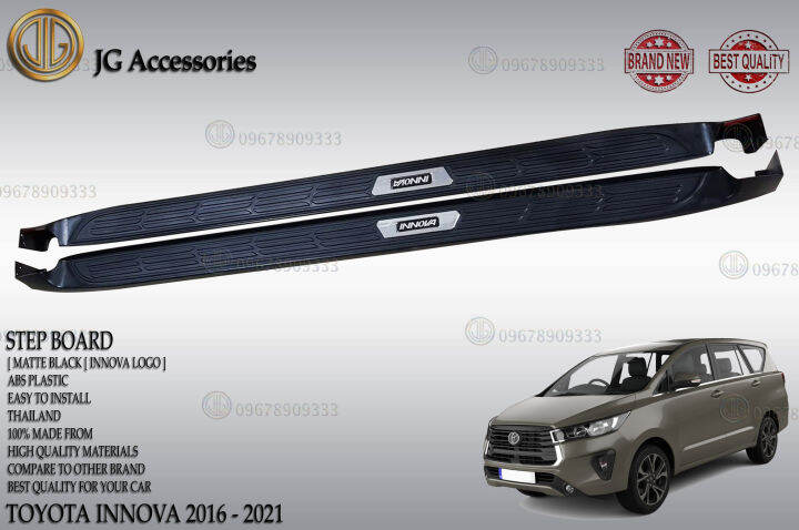 TOYOTA INNOVA 2016 2017 2018 2019 2020 TRD / FORTUNER STYLE / SIDE STEP ...