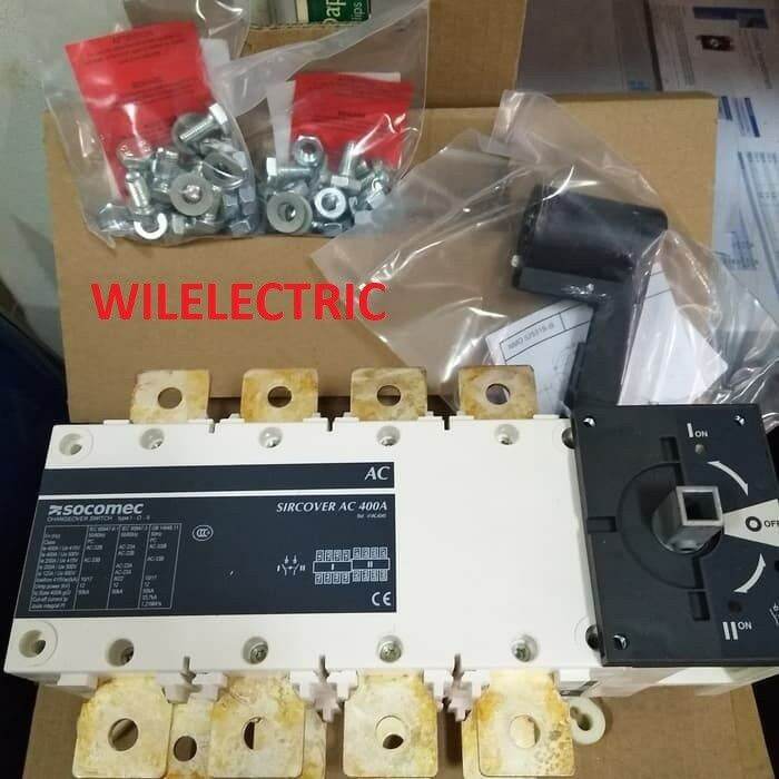 SOCOMEC Handle COS change over switch 1 0 2 4P sircover 400A 400 A | Lazada Indonesia