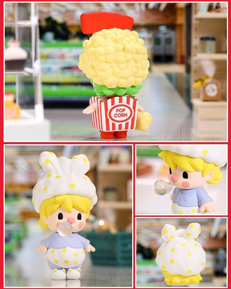 POPMART Bubble Mart Little Sweet Bean Supermarket Series Blind Box Hand ...