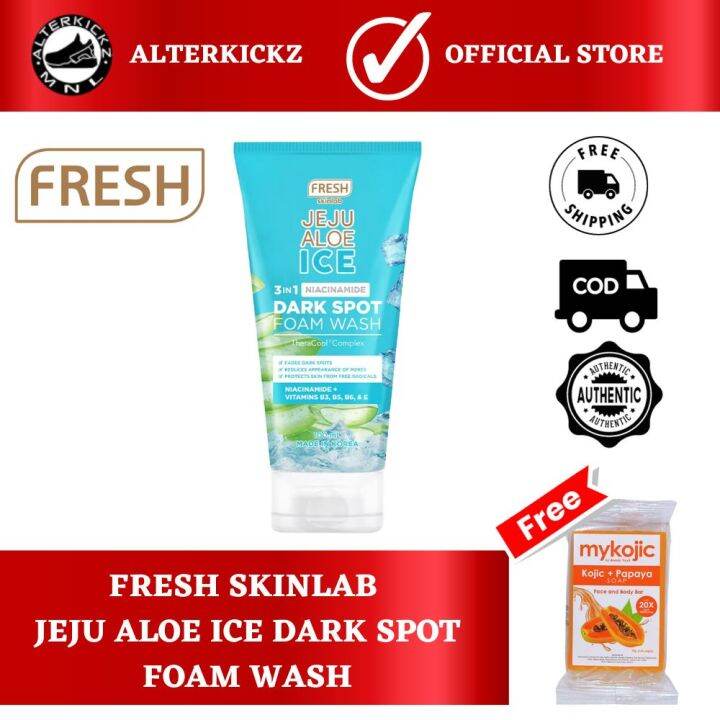 ALTERKICKZ ELITE MNL FRESH JEJU ALOE ICE 3 IN 1 NIACINAMIDE DARK SPOT ...