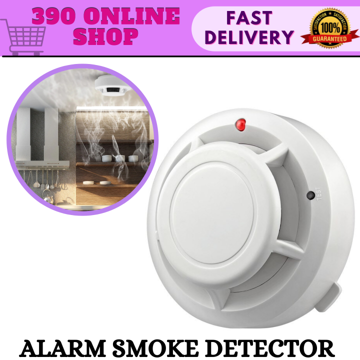 [Best Seller] Smoke Detector High Sensitive Stable Independent Alarm ...