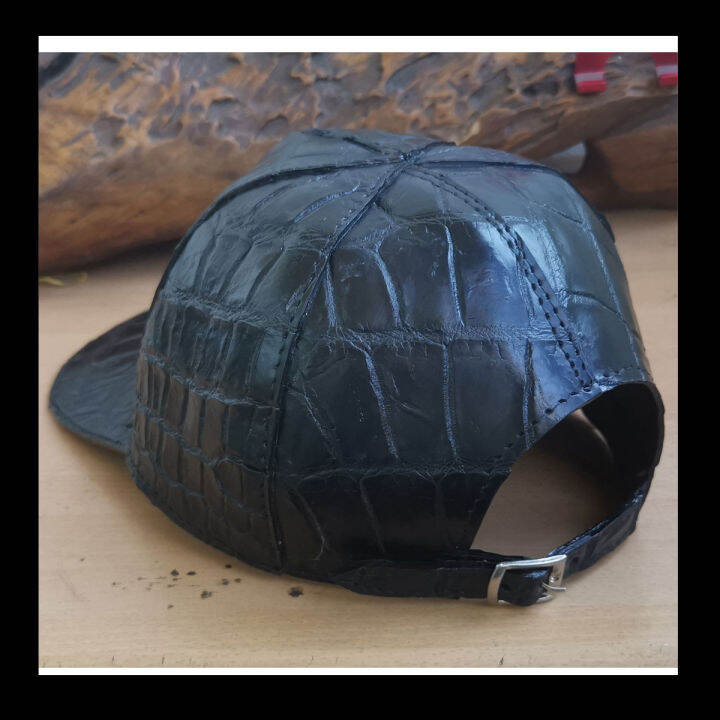 Pretty Cool Crocodile Cap สีดำ Super Black หมวกแก็ป ขนาดของหมวก ไซต์ ...