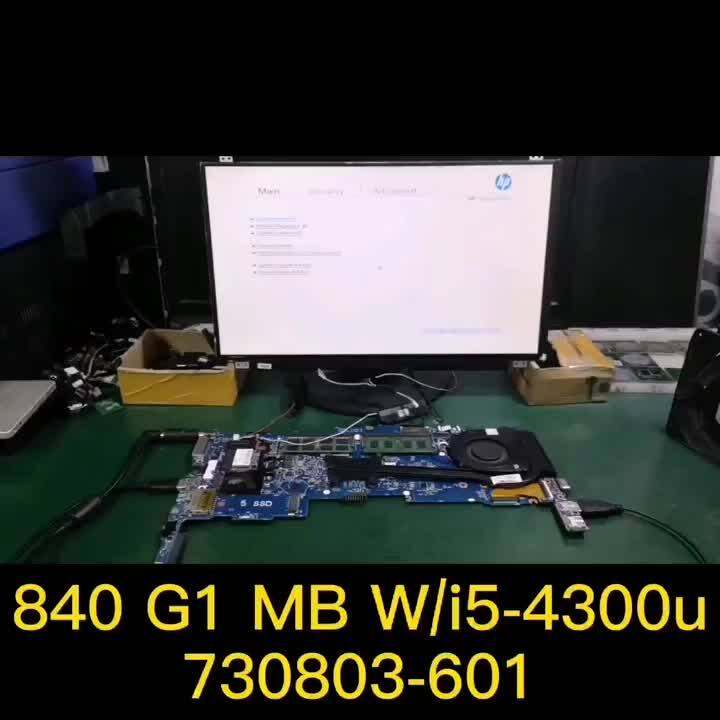 สำหรับ HP EliteBook 840 G1แล็ปท็อปเมนบอร์ด I5-4300u CPU I5-4310u CPU ...