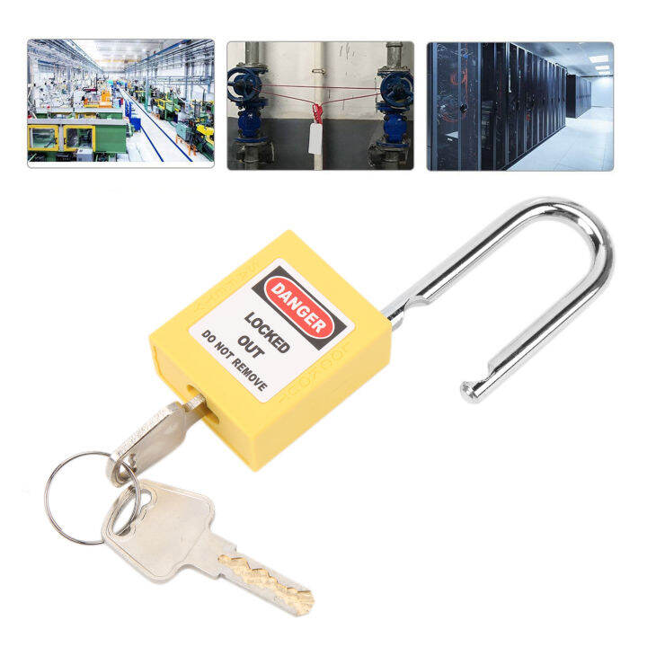 Lockout Lock Insulation LOTO Lock Tagout Padlock Safety Padlock 38mm ...
