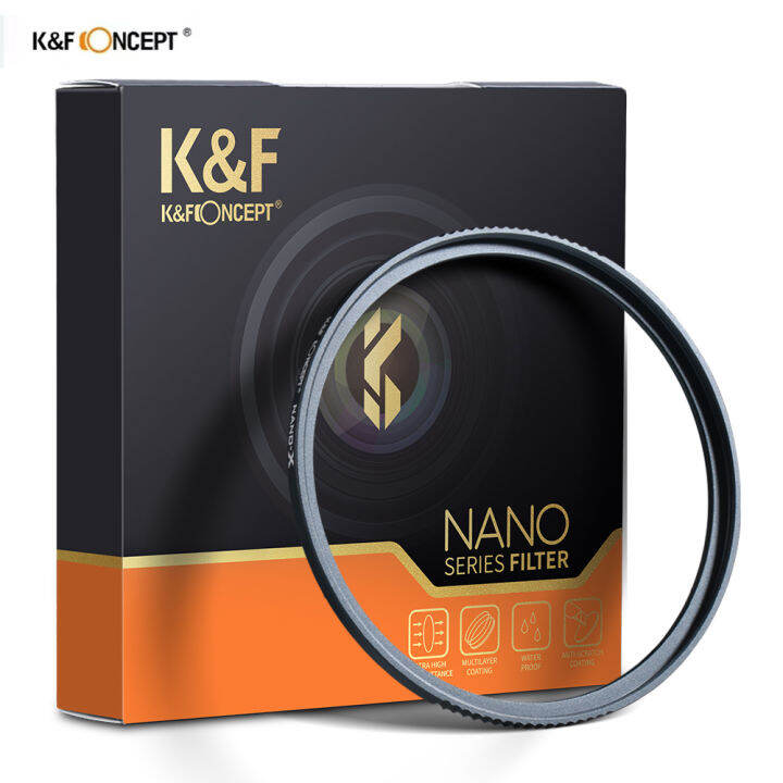 K&F Concept UV Filter Nano-X Series 49/52/58/67/77/82mm 86mm 95mm 105mm MCUV Ultra Slim Glass ...