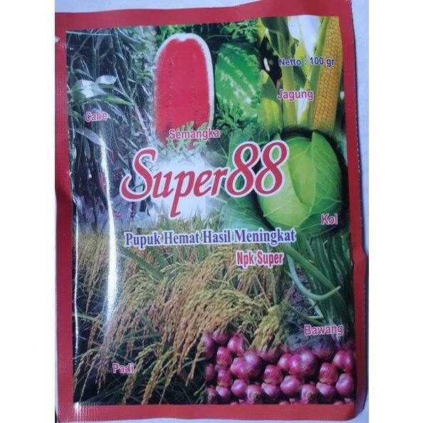 Pupuk NPK super88 100 gr | Lazada Indonesia