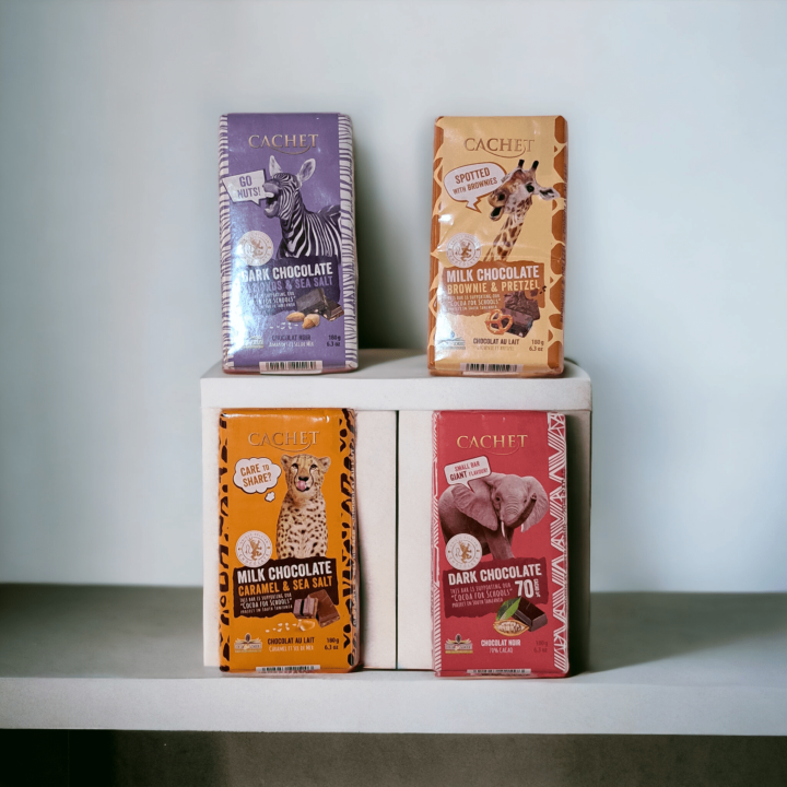 [CACHET] 180g Dark & Milk Chocolate from Belgium | Lazada PH