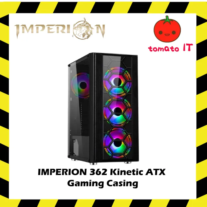Imperion 362 Kinetic ATX Gaming Casing | Lazada