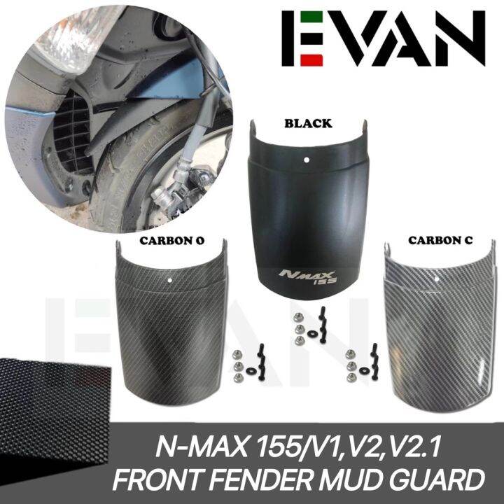 Nmax V1 V2 2019 2020 Front Fender Extension Mud Guard Extension ...
