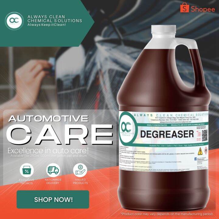 DEGREASER 1 GALLON (ALL PURPOSE DEGREASER CLEANER, BIKE DEGREASER ...