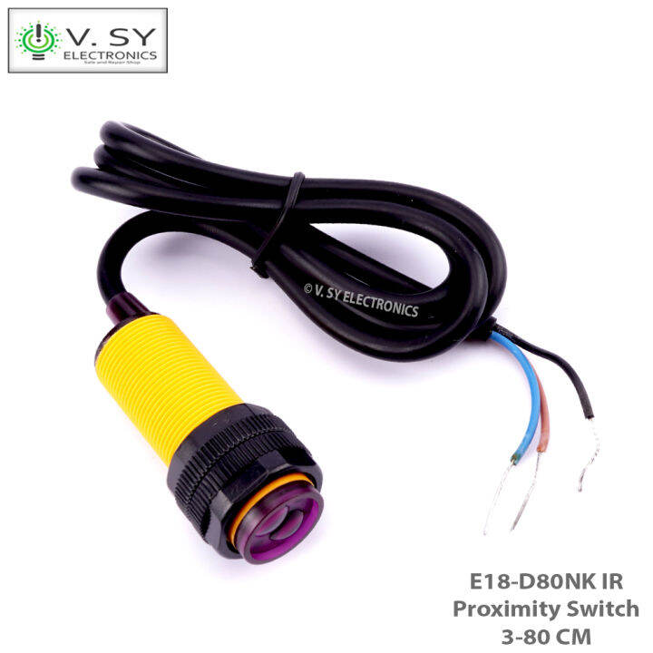 E18-D80NK Infrared IR Obstacle Avoidance Photoelectric Sensor Proximity ...