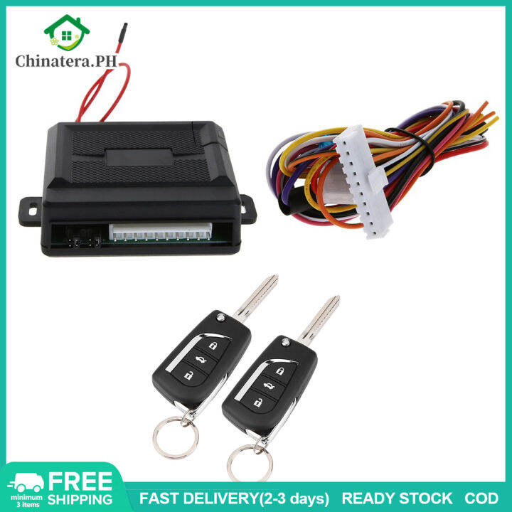 [Fast Delivery] Universal Car Central Door Lock Keyless Entry System ...