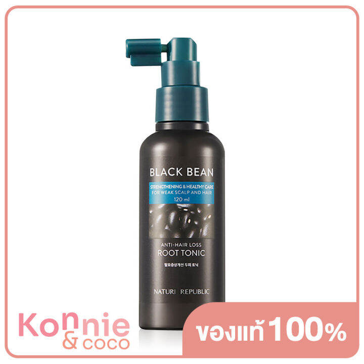 Nature Republic Black Bean Anti Hair Loss Root Tonic 120ml เนเจอร์ รี ...