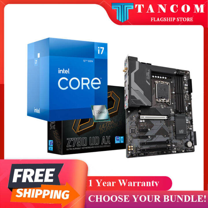 Intel G7400, I3-12100, 15-12400, i7-12700 Processor BUNDLE with ...