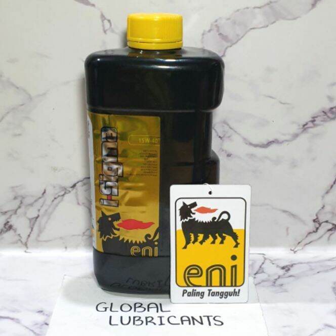 Agip/ Eni Italy i-sigma E7 ID 15W-40 1 Liter (Oli Mesin Premium Diesel ...