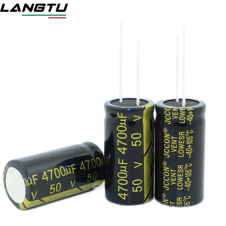 【⏰⏰Promotion 】LANGTU 4700UF 50V/4.7uF 400V/10uF 400V capacitor 105 °c ...