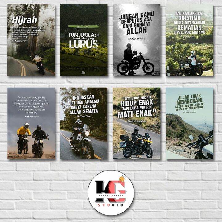 Hiasan dinding motivasi kata kata islami inspirasi pajangan dinding ...