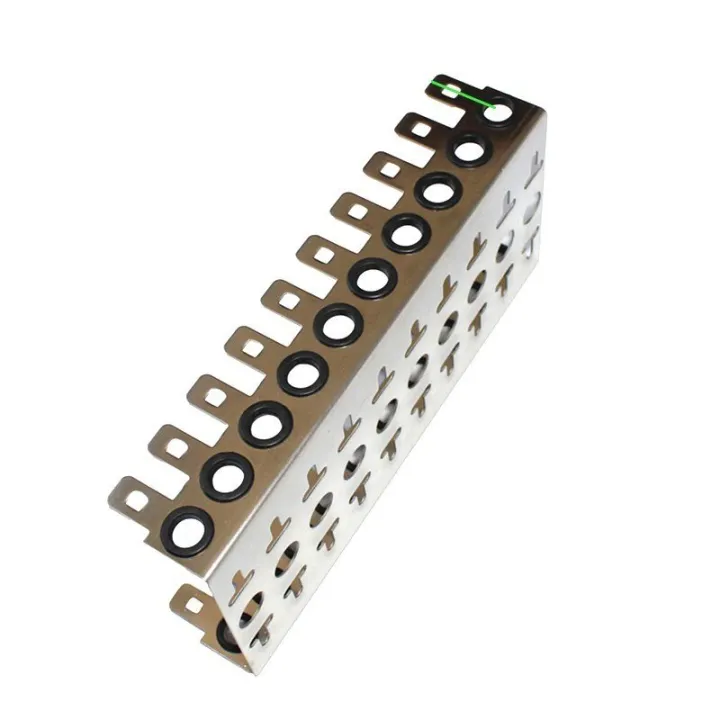 Thickened stainless steel Krone voice module dedicated 10-units frame ...