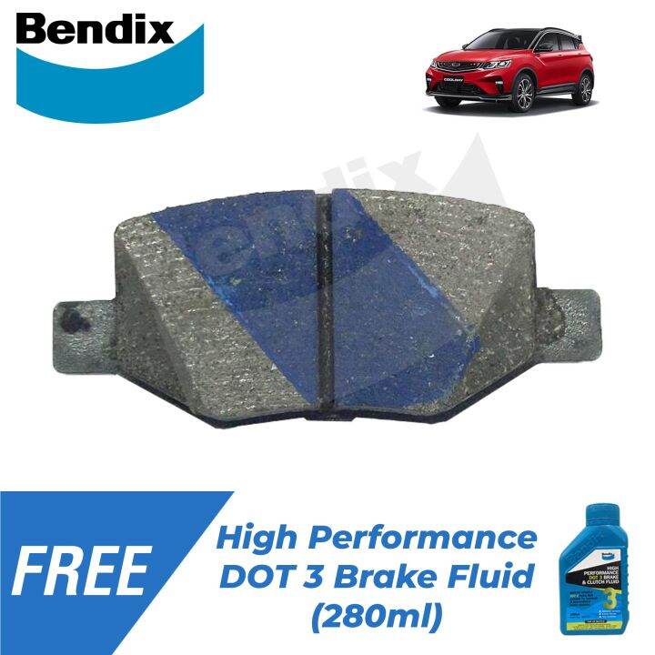 Bendix Brake Pads GCT DB2610 Rear Set for Geely Coolray 2019-2023 ...