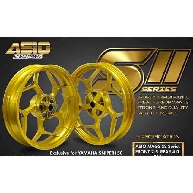 Asio mags S2 for sniper 150 (pair) face motor motorcycle helmet gdr ...