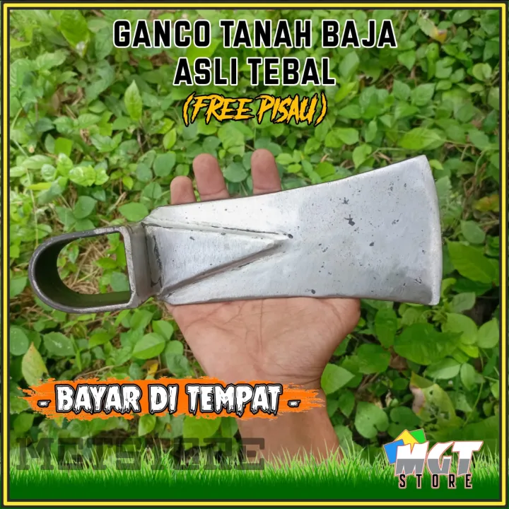 Ganco Tanah Baja Asli - Ganco Alat Cangkul Tanah Sawah Bahan Baja Asli ...