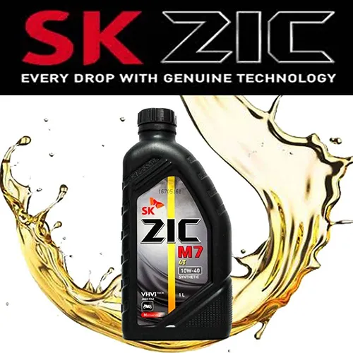SK ZIC M7 4T Semi-Synthetic Formula MCO SAE 10W-40 1Liter | Lazada PH
