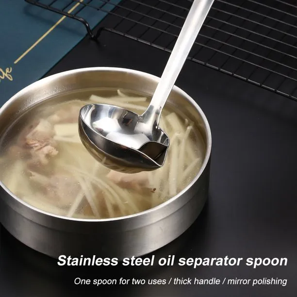 1PCS 304 STAINLESS STEEL OIL SEPARATION SPOON OIL FILTER ARTIFACT ...