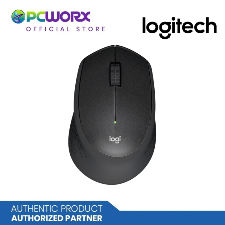 Logitech M331 Silent Plus Wireless Mouse Black | Logitech Wireless ...