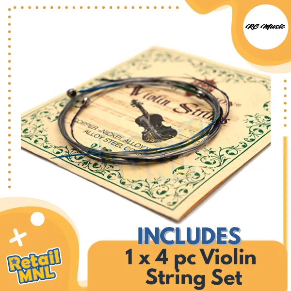 Retailmnl KING LION Violin strings v134 string set string | Lazada PH