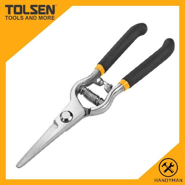 Tolsen Straight Pruning Shear 31019 | Lazada Singapore