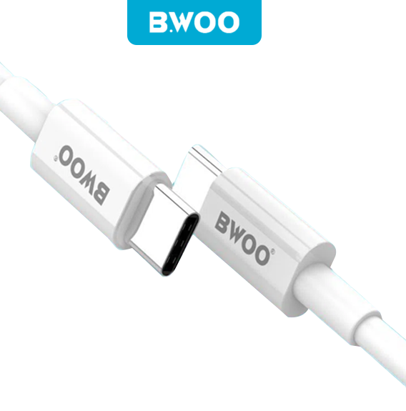 Cap sạc nhanh BWOO cho i.p 8/x/11/12/13/14 X192, Type C to Type C, 65W, 3.25A | Lazada.vn