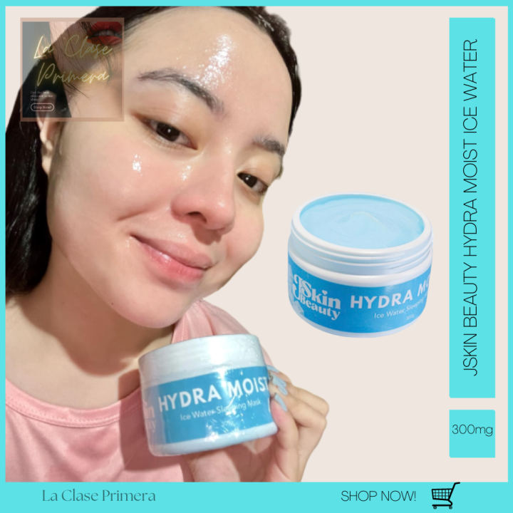 JSkin Beauty Hydra Moist Ice Water Sleeping Mask Soothing Hydrating ...