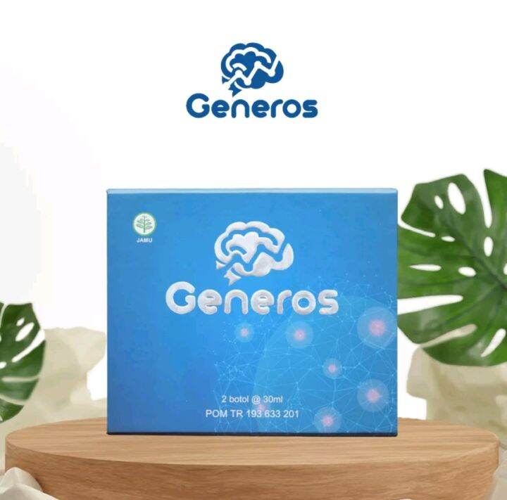 Generos Multivitamin Nutrisi Otak Anak Dewasa Atasi Speech Delay ...