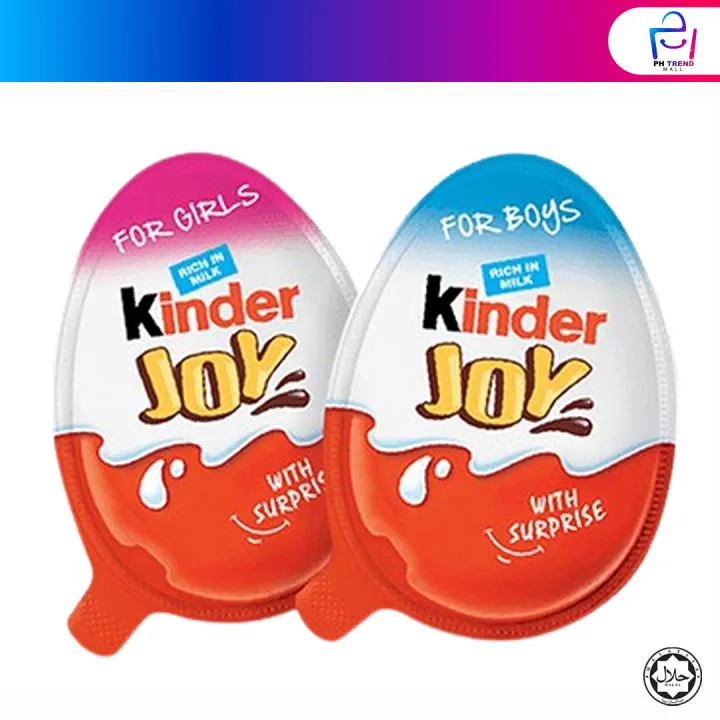 Kinder Joy Surprise Chocolate Eggs For Boys/Girls 20g | Lazada