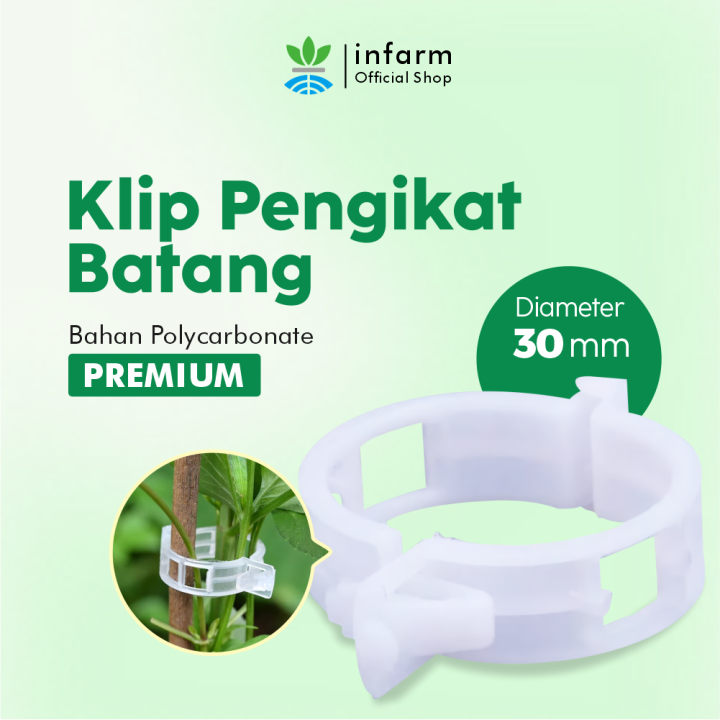 Infarm Klip Pengikat Batang Ranting Tanaman Holder Plant | Lazada Indonesia