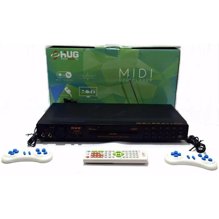 HUG DVD Karaoke Player with Games and FM Radio | Lazada PH
