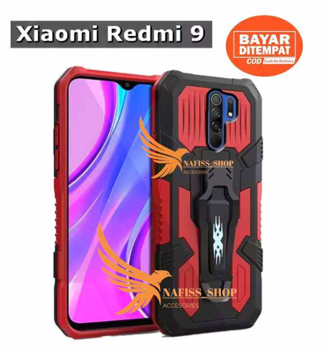 CASING HP XIAOMI REDMI 9 MODEL BARU HARD CASE KLIP KESING SILIKON ...