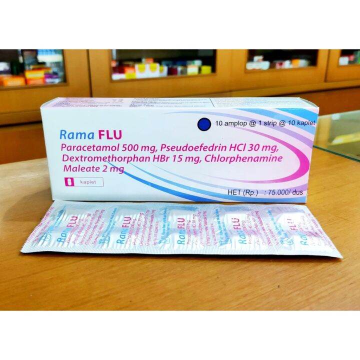 Ramaflu Rama Flu Box 100 Tablet | Lazada Indonesia