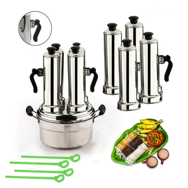 Diamond 3 in 1 Multi S.Steel Puttu Maker/Kudam Steamer | Lazada