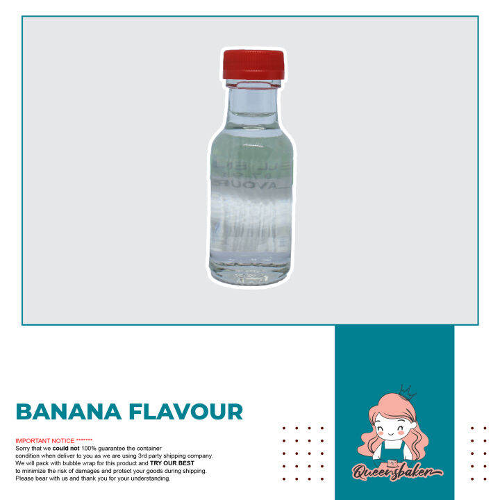 Banana Flavour/Perisa Pisang 25ml/500gm | Lazada