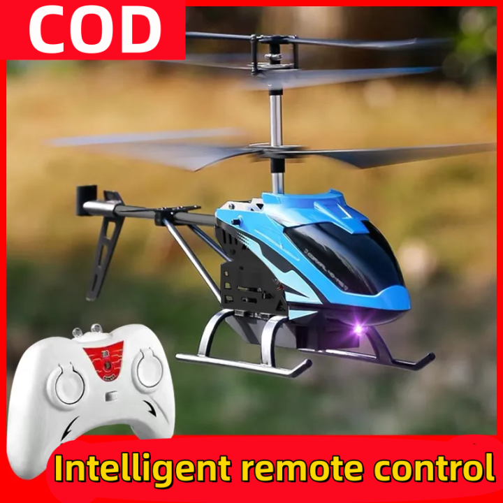 Remote Control Helicopter USB Rechargeable Infrared Sensor RC Drone ...