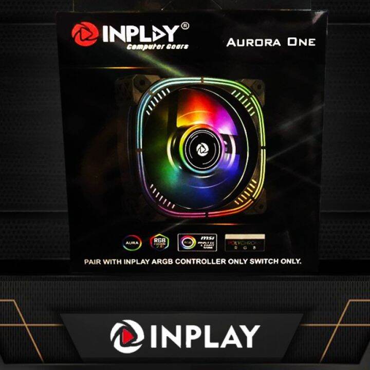 INPLAY AURORA TOWER RGB FAN 3 IN ONE KIT |120MM Cooling fan | ARGB KIT ...