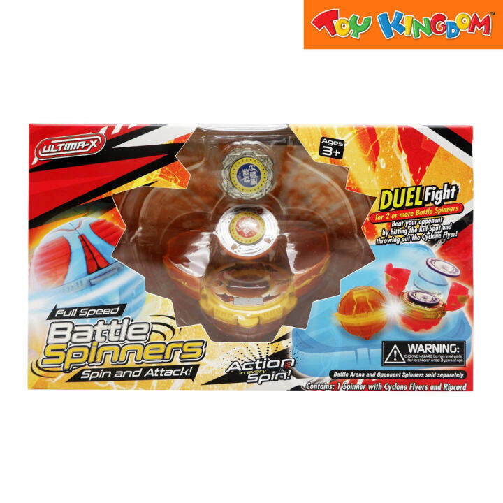 Ultimax Battle Spinners Yellow with Brown Cyclone Flyer | Lazada PH