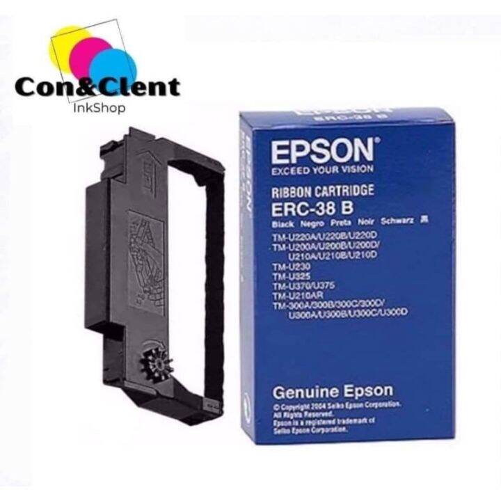 Genuine Original ERC 38B or ERC 38B/R ribbon ink cartridge 10pcs per ...