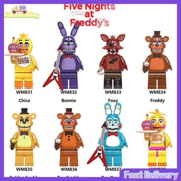 MT【Ready Stock】FNAF Series Lego Compatible Fazbear / Bonnie / Chica ...