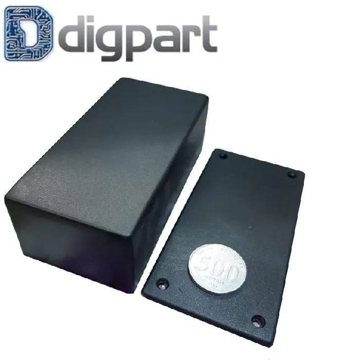 Box Project X2 Hitam Plastik 120x60x40 mm Case Enclosure for Arduino ...