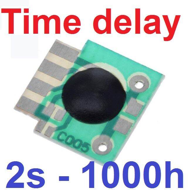 โมดูลตั้งเวลา หน่วงเวลา 2วินาที ถึง 1000 ชั่วโมง Time setting delay ...
